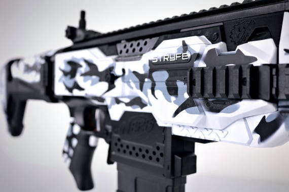 Nerf Stryfe Scar A-k Arctic Camo