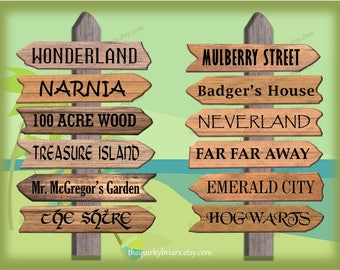 Fictional places | Etsy