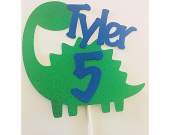 Dinosaur cake topper | Etsy