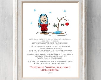 Charlie brown poster | Etsy