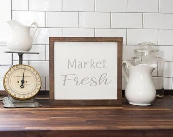 Farmers market sign | Etsy