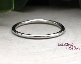 Simple promise ring | Etsy