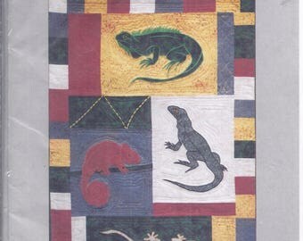 Southwest Critters Machine Applique pattern by Debora