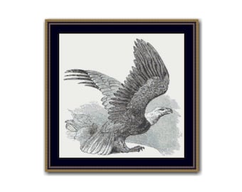 Eagle cross stitch | Etsy