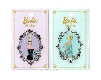 Barbie stickers | Etsy