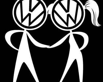 Vw sticker | Etsy