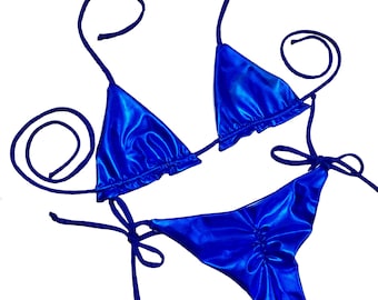 Metallic swimsuit | Etsy