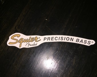 Bass headstock decal | Etsy