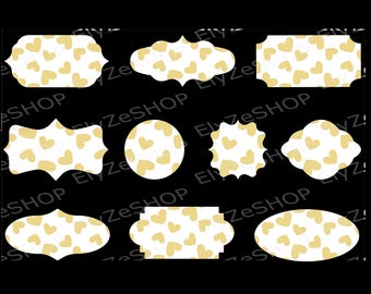 Oval frame svg | Etsy