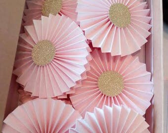 Paper rosettes | Etsy