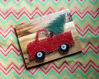 Christmas string art | Etsy