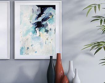 Abstract wall art | Etsy
