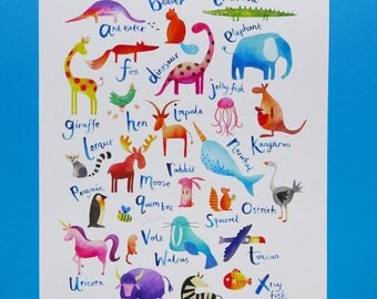 Childrens wall art | Etsy