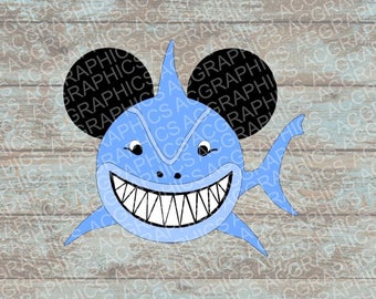 Bruce the shark | Etsy