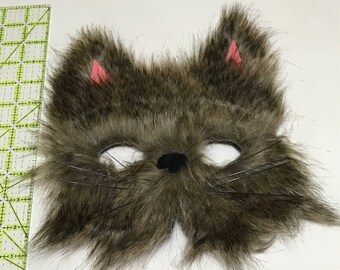 Fur mask | Etsy