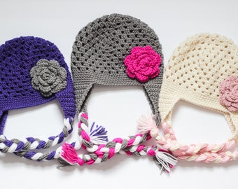 Girls winter hat | Etsy