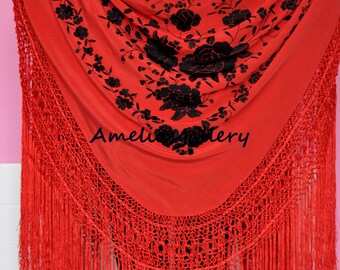 Spanish shawl | Etsy