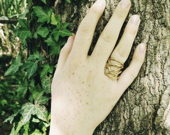 Tiny Moth Ring