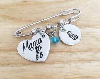 Baby shower pin | Etsy