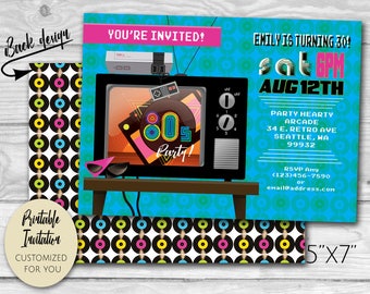 Sewing Craft Party Invitation for Birthday or Shower party or