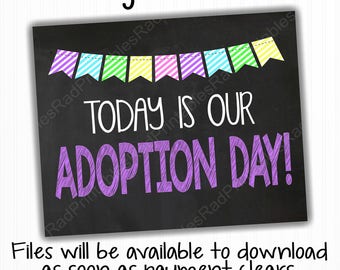 Adoption sign | Etsy