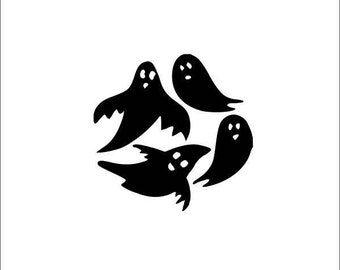 Ghost decal | Etsy