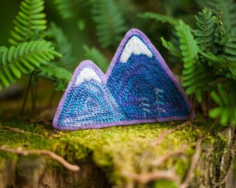 Mountain patches | Etsy