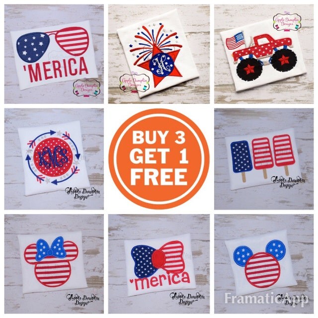 DIGITAL Creative Applique Embroidery & SVG by AppleDumplinDesign