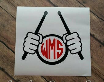 Monogrammed band | Etsy