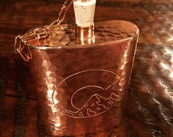 Copper flask | Etsy