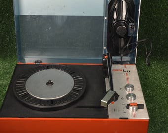 Vinyl record player | Etsy