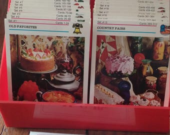 Vintage recipe box | Etsy