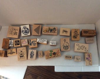 Vintage rubber stamp | Etsy