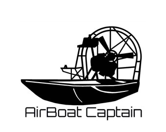 Airboat | Etsy