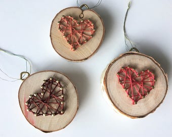 String art ornaments | Etsy