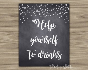 Help yourself sign | Etsy