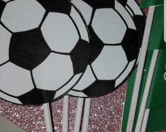 Soccer centerpiece | Etsy