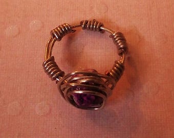 initial N wire wrapped ring