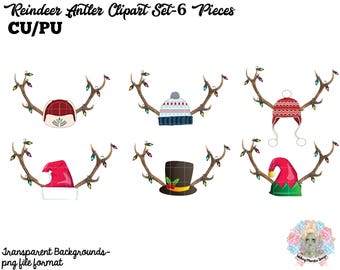 Reindeers clipart | Etsy