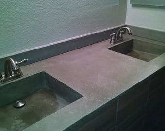 Concrete sink | Etsy