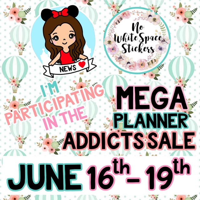 No White Space Sticker Spreads for ECLP & by NoWhiteSpaceStickers