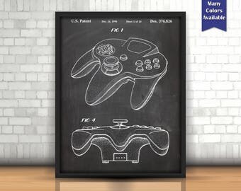Nintendo blueprint | Etsy