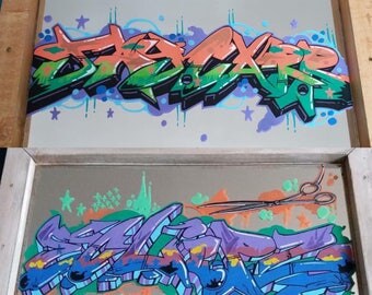 Graffiti name | Etsy