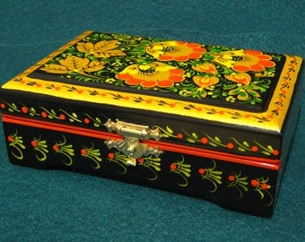 Russian lacquer box | Etsy