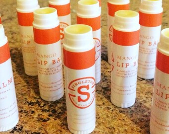 Pomegranate and Mango Lip Balm All Natural