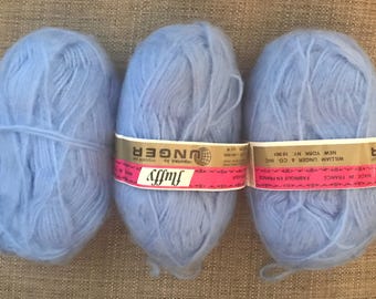 Light blue yarn | Etsy