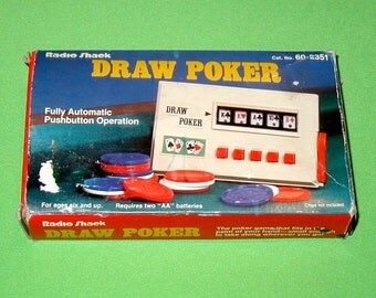Draw poker | Etsy