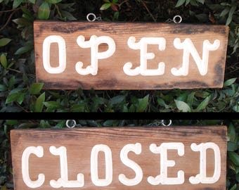 Vintage open sign | Etsy