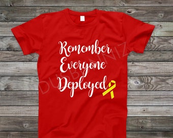 Deployment shirt | Etsy