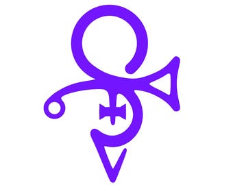 Prince symbol decal | Etsy
